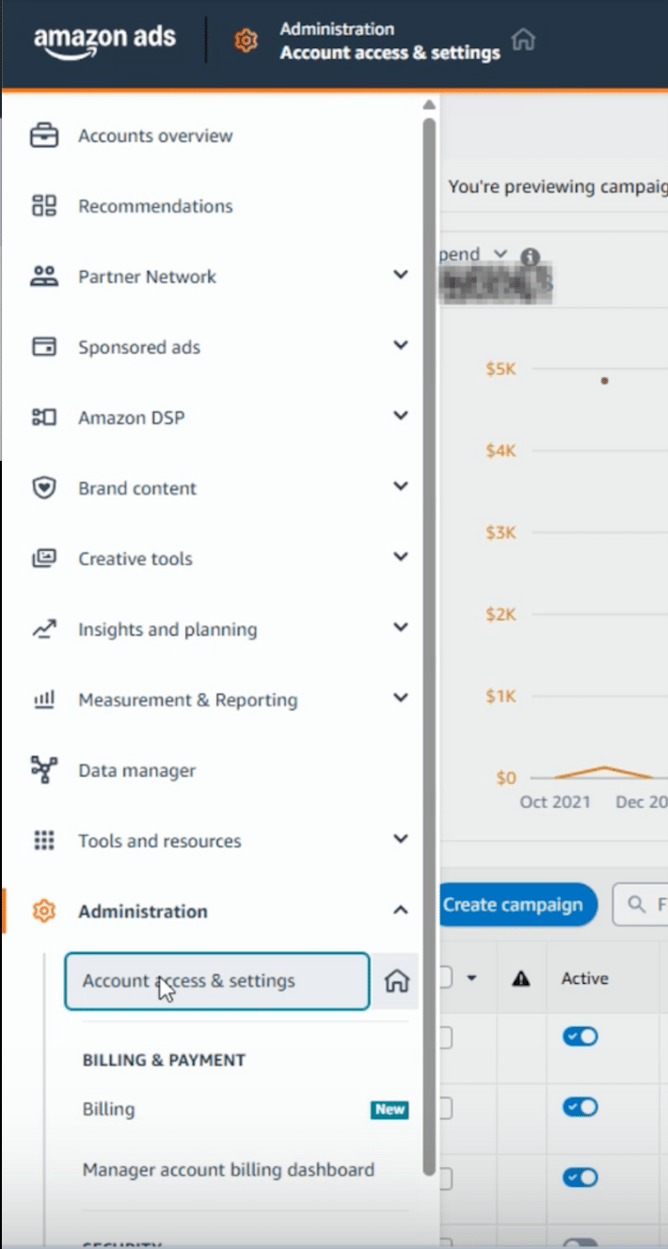 How to connect your Advertising Account using Advertising Manager